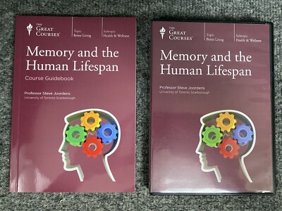 Great Courses: Memory and the Human Lifespan - 4 DVDs & Course ...