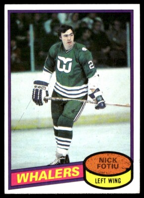 1980-81 Topps Nick Fotiu Hartford Whalers #184 | eBay