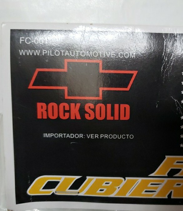 New Chevrolet Bowtie Logo Fender Gripper Rock Solid Cushion Protective ...