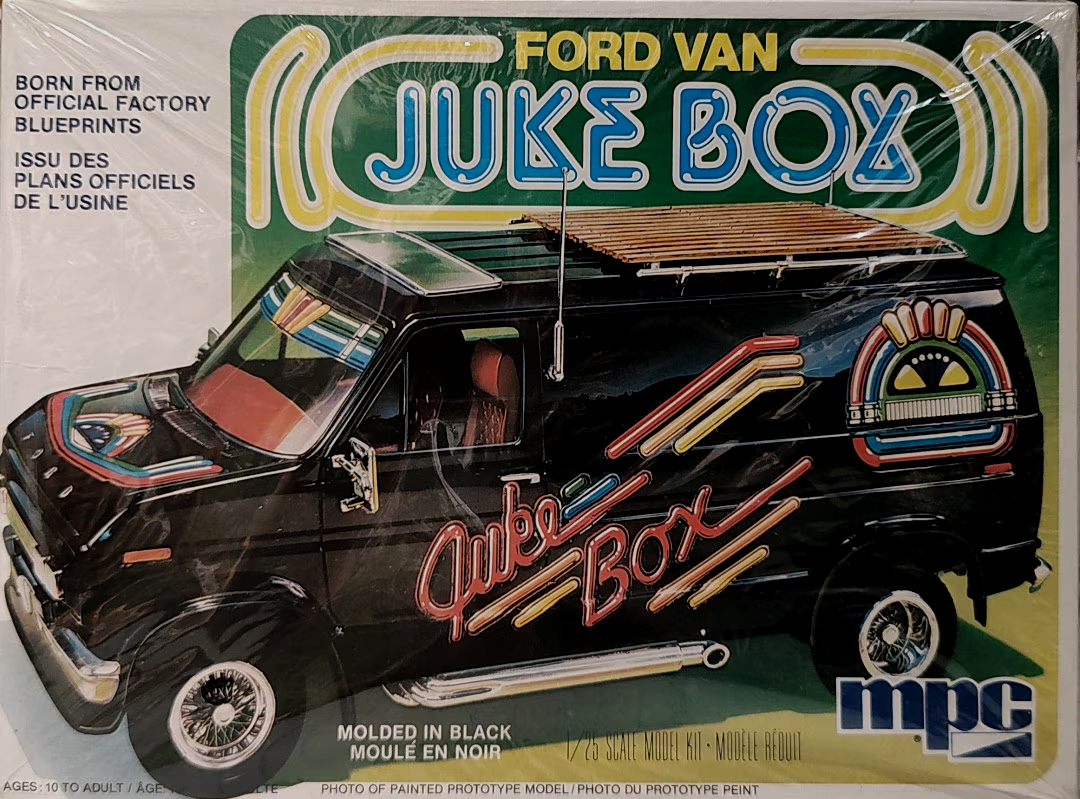 MPC 1/25 FORD ECONOLINE VAN ''JUKE BOX'' | eBay