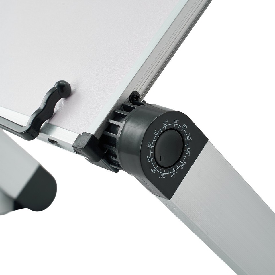 Adjustable Aluminium Reading Stand Folding Book Holder Clip Bookrest ...