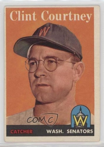 1958 Topps Clint Courtney (Player Name in White) #92 | eBay