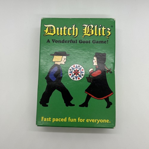 Dutch Blitz Family Card Game, "A Vonderful Goot Game!" 2 to 4 Players ...