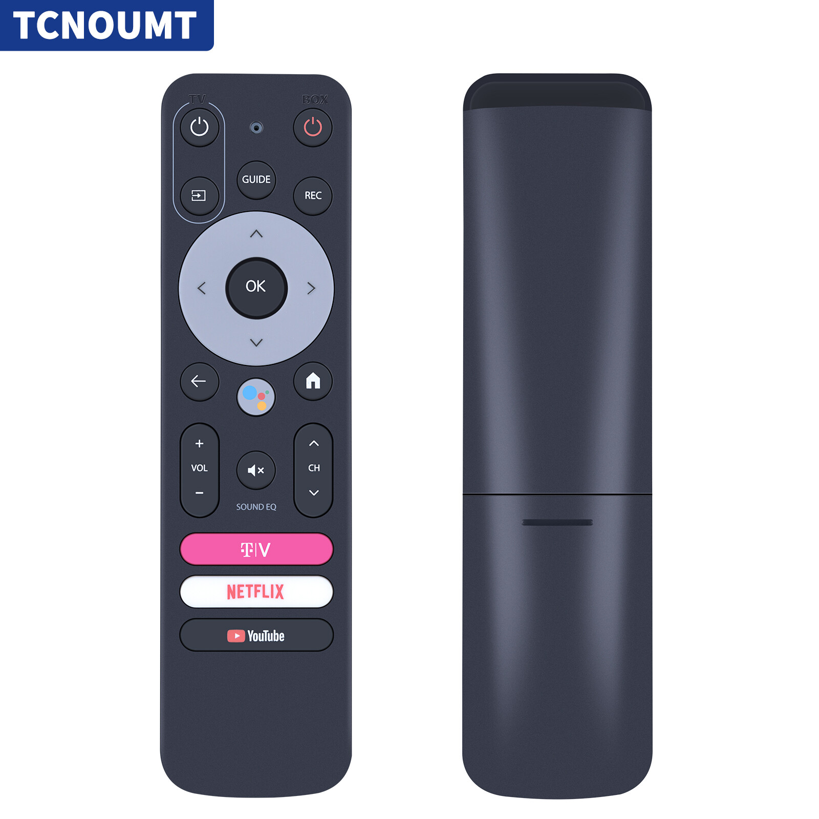 New TVision Remote For TVision HUB Google TV Replacement Remote Control ...