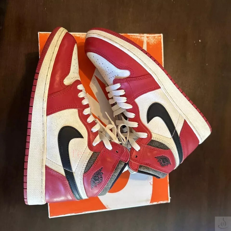 Nike Air Jordan 1 DZ5485-612 Red Black Men’s Size Sneaker Casual shoes ...