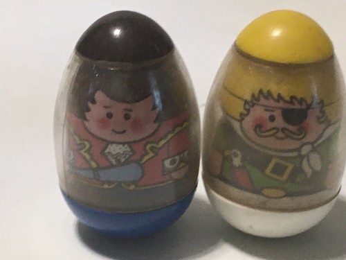 Weebles Pirates Lot Vtg 1975 Hasbro | eBay