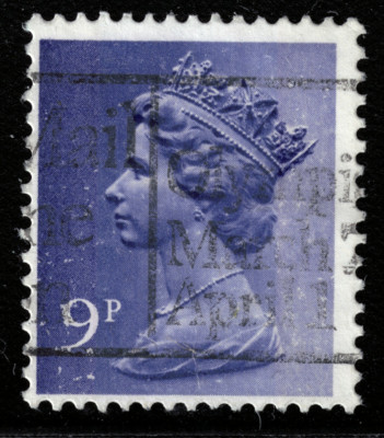 Great Britain - 1976 - 9P - Queen Elizabeth II - #18274 | eBay