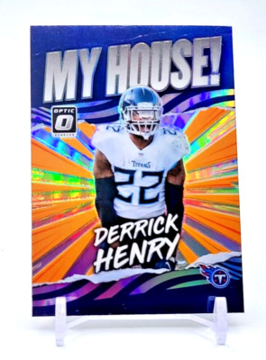 Derrick Henry "My House" SILVER PRIZM 2021 Panini Donruss Optic #MH-20 ...