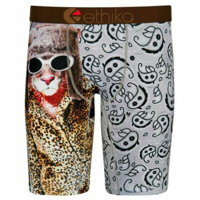 Ethika Cloud 9 Grunge Leopard Dressed Cool Cat Glasses Paisley Men's ...