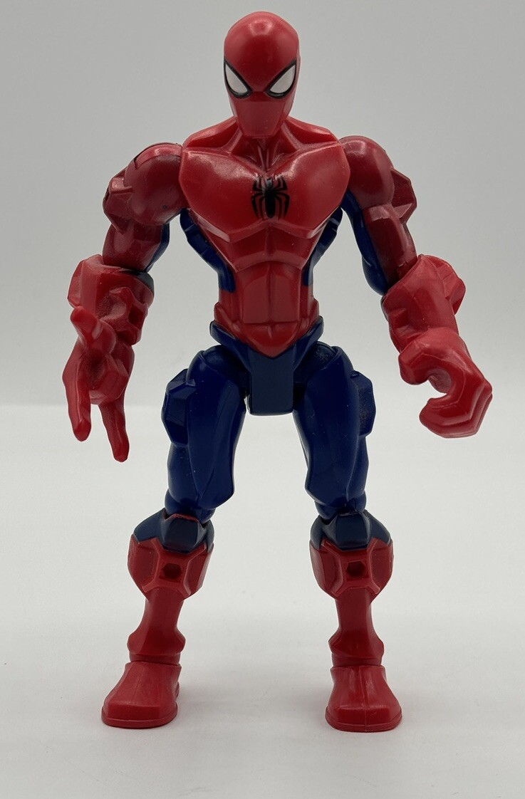 Spider-Man Blue Red Suit Marvel Comics Super Hero Mashers Mash Up 6 ...
