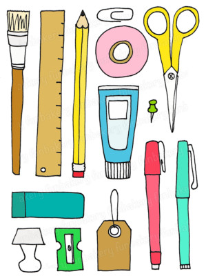 School Cake Topper Party Deco Edible Celebration Stand Name Utensils ...