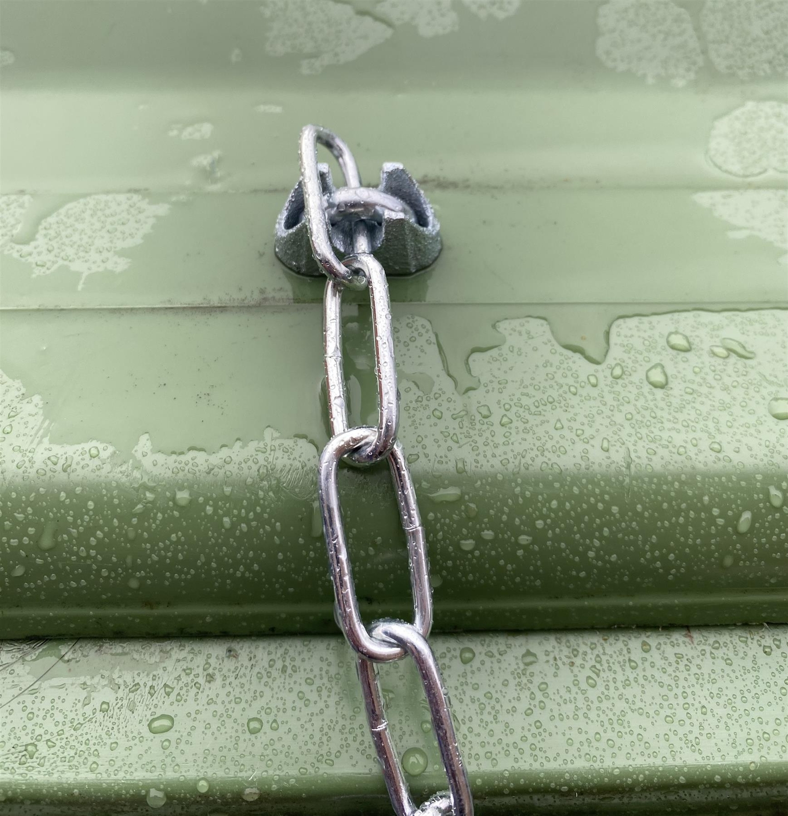 Wheelie Bin Lid Chain Lock System Easily Fitted with Padlock NO & Stop ...