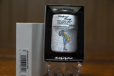 WINDY 1941 REPLICA WINDPROOF BEAUTY ZIPPO LIGHTER MINT IN BOX | eBay