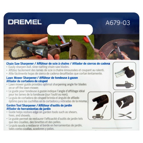 Dremel A679-03 Rotary Tool Sharpening Kit 3 Attachments and 4 ...