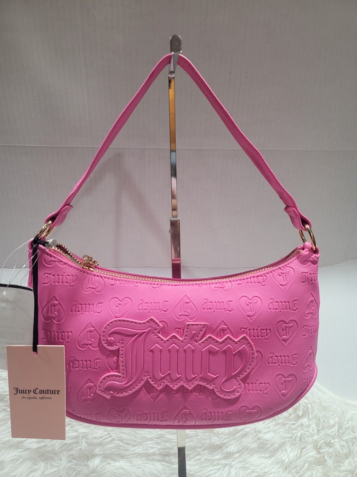 Juicy Couture Juicy Pink Upgrade U Shoulder Bag With Matching Wallet ...