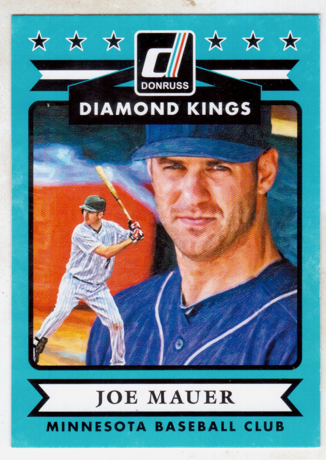2015 DONRUSS #17 JOE MAUER DAIMOND KINGS | eBay