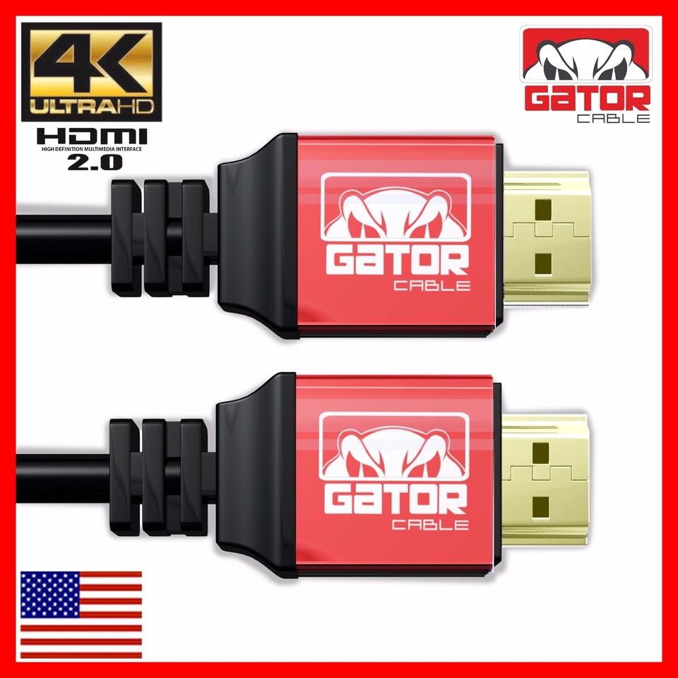 4K HDMI Cable 2.0 UHD Ultra High Speed 2160P HDR 60Hz 18Gbps Dolby HDCP ...
