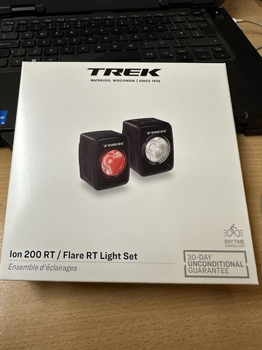 Bontrager Cycle LED Lights Ion 200 RT / Flare RT Light Set Black Trek ...