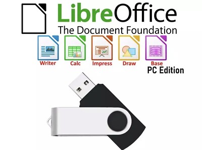 LibreOffice Professional Edition Powered Word Processing Office USB | eBay