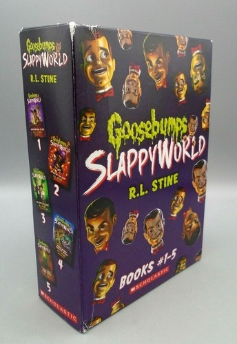 Scholastic Goosebumps R.L. Stine Slappy World Paperback Books Boxed Set ...