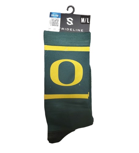 NCAA University Oregon Ducks Strideline Premium Athletic Crew Socks | eBay