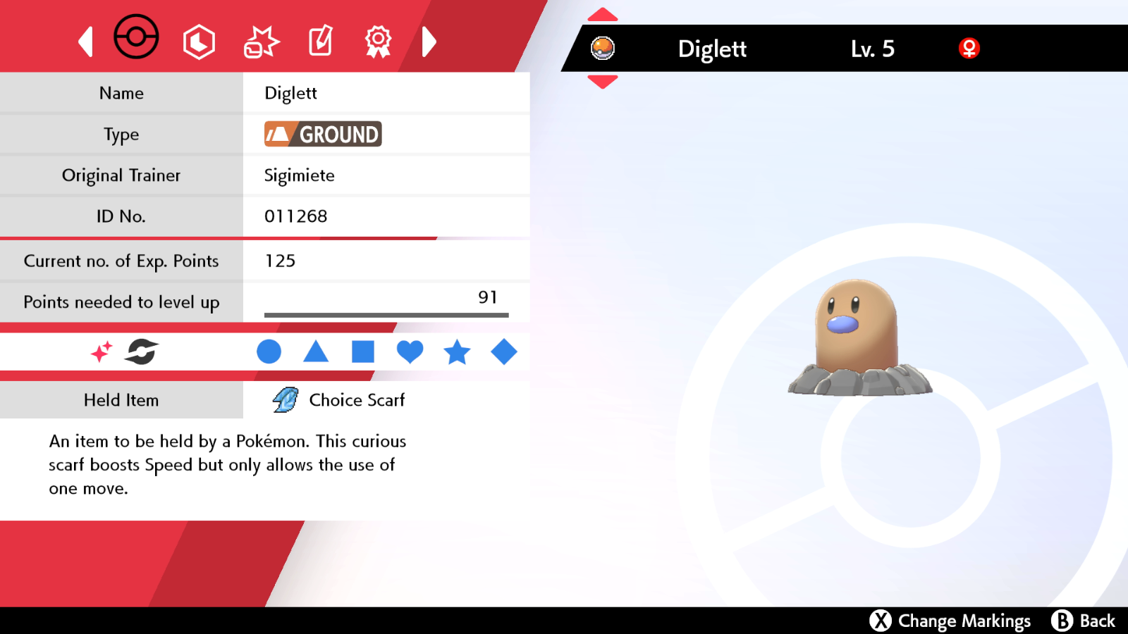6IV SHINY DIGLETT EV'D FAST 🚀BATTLE READY 🚀 POKEMON SWORD & SHIELD SWSH ...