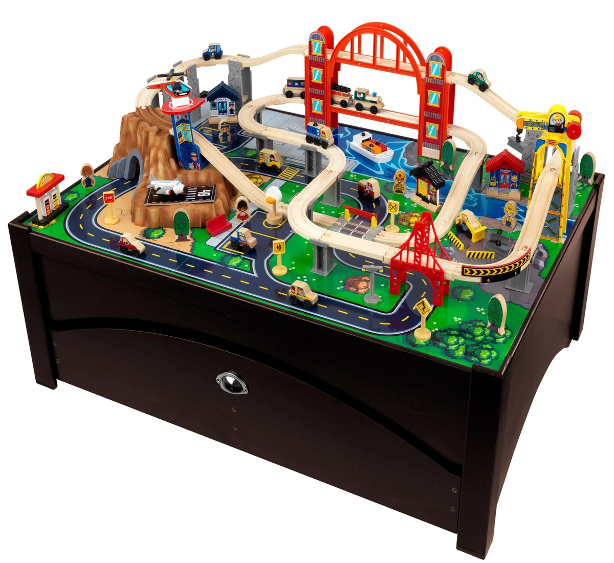 Train Play Table With Storage