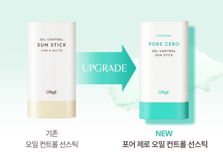 OBgE PORE-ZERO OIL CONTROL Sun Stick 18g SPF50+PA++++ Korean Cosmetic K-Beauty | eBay