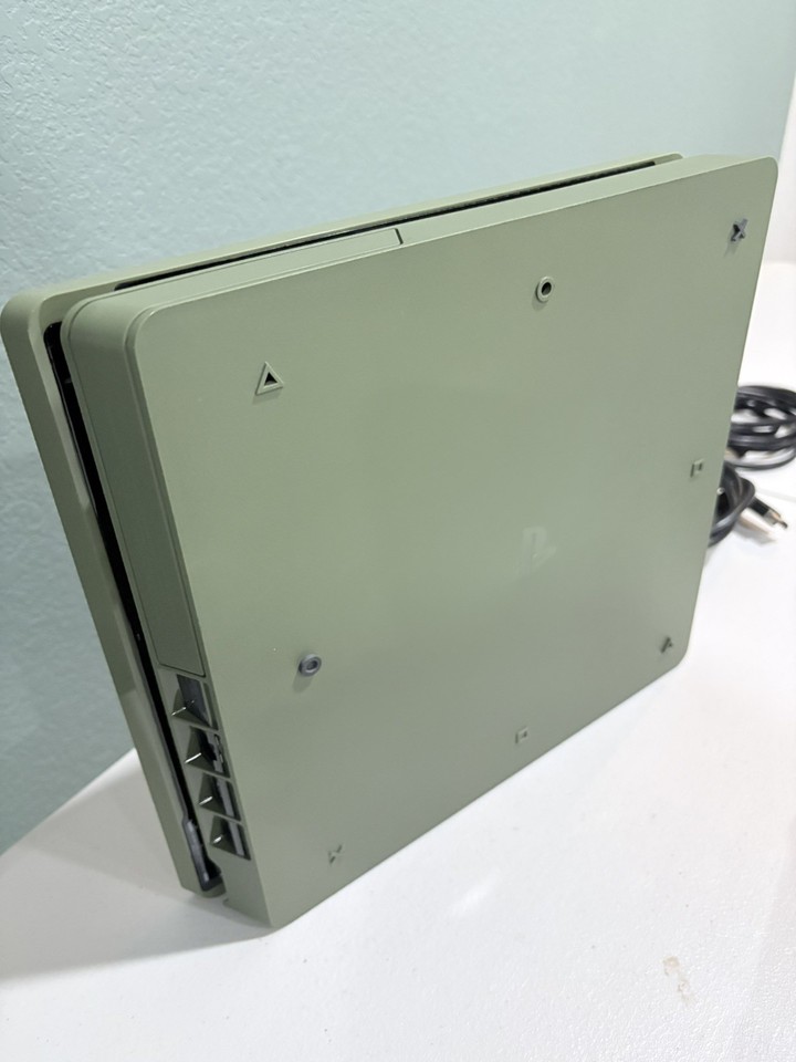 Sony PS4 Slim 1TB Console Call of Duty WWII Camo Green Limited Edition ...