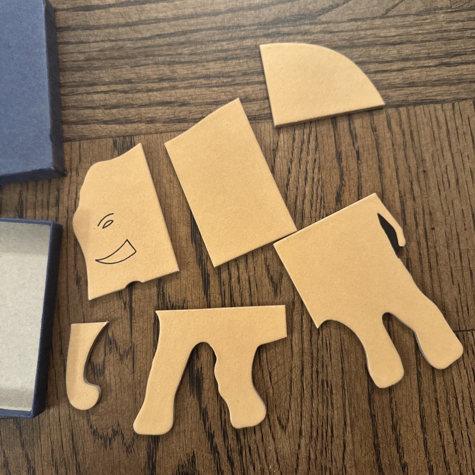 WAIS Adult Intelligence Scale Psychological Object Assembly Elephant | eBay