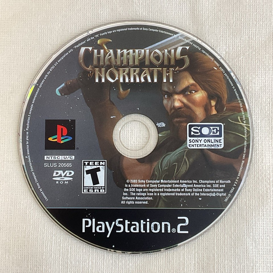 Champions of Norrath: Realms of EverQuest (Sony PlayStation 2 PS2, 2004 ...