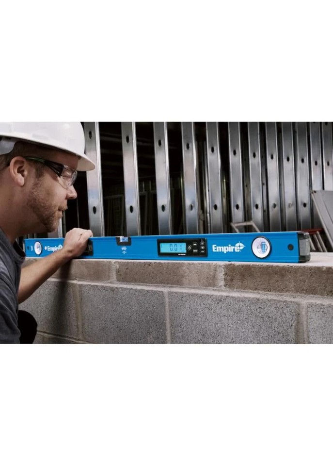 Empire Level 48 In. True Blue Magnetic Digital Box Level With Case | eBay
