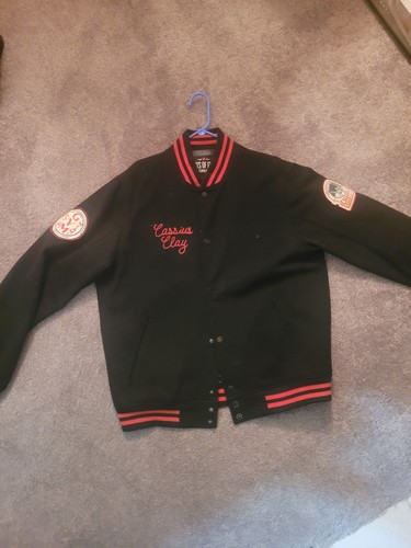 Roots Of Fight Cassius Clay/Muhammad Ali Melton Jacket. Size XL | eBay