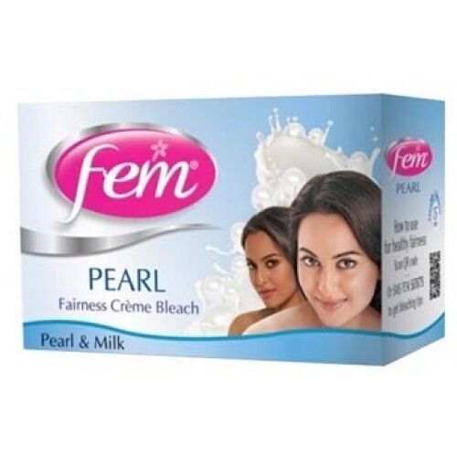 Fem Pearl Bleach Lightening Fairness face Mask Cream Whitening ...