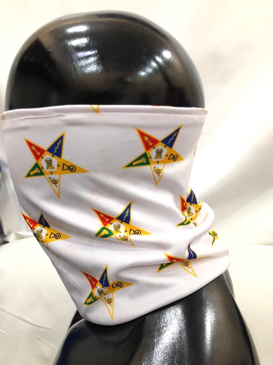 Order of Eastern Star (OES) Neck Gaiter OES MASONIC | eBay