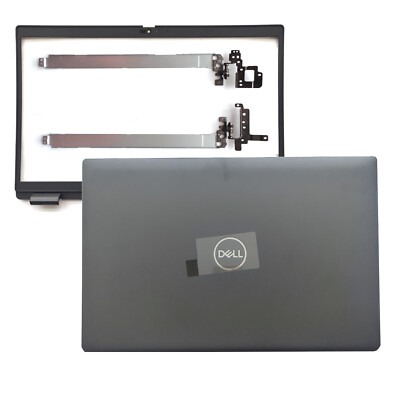 New Back Cover + Bezel +Hinges For Dell Latitude 15 3520 E3520 017XCF ...
