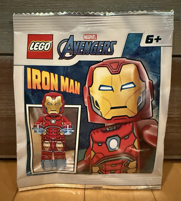 New LEGO 242002 Marvel Avengers Iron Man Foil Pack Polybag Promo ...