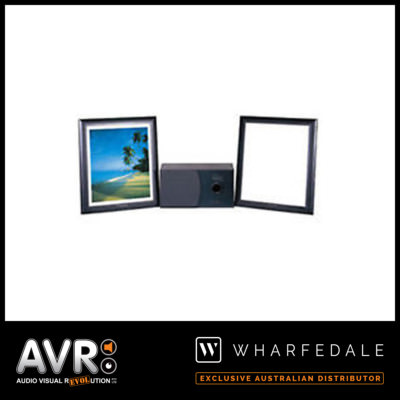 Wharfedale LoudPanel Flat NXT Black Picture Frame PPS1 Speakers | eBay