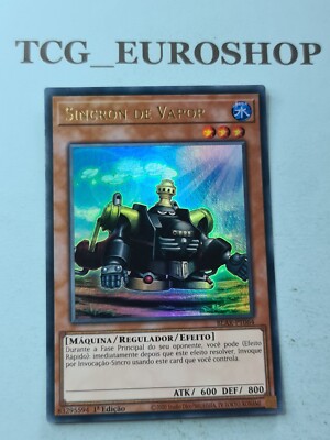 Steam Synchron YUGIOH BLAR ULTRA RARE PORTUGUESE NM #1035 | eBay