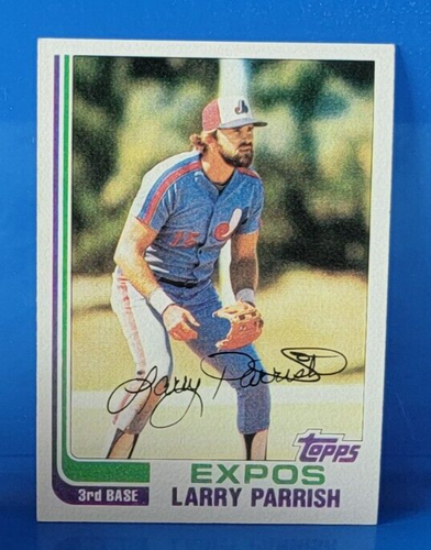 Larry Parrish 3B Expos Topps Baseball Card #445 1982 | eBay