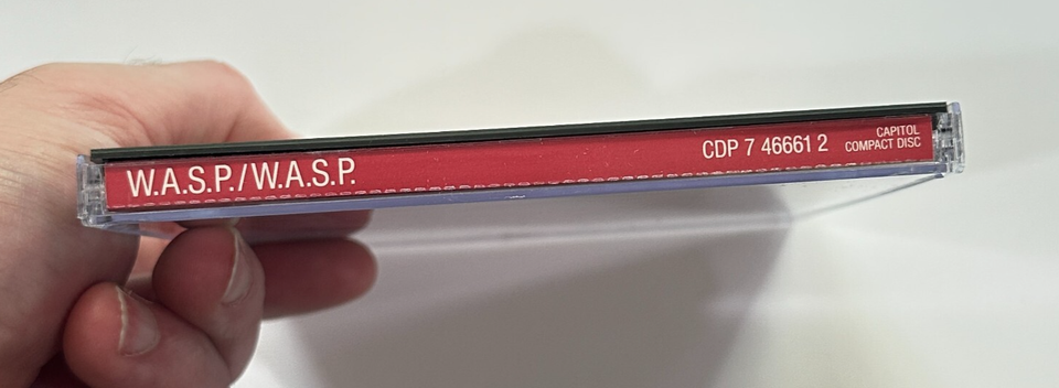 WASP - Self Titled CD Original Issue Rare 1984 Capitol Sanctuary CDP 7-46661-2 | eBay