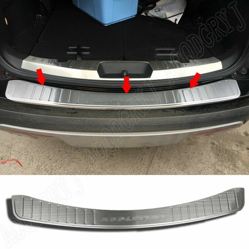 For Ford Explorer 2011-2019 silver steel Rear Bumper Protector Sill ...
