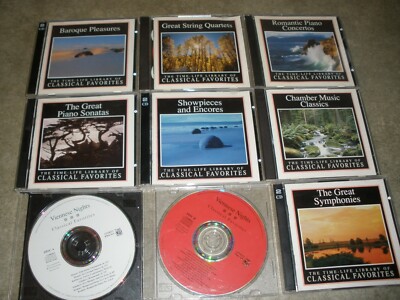 Time Life 15 CDs Library of Classical Favorites | eBay