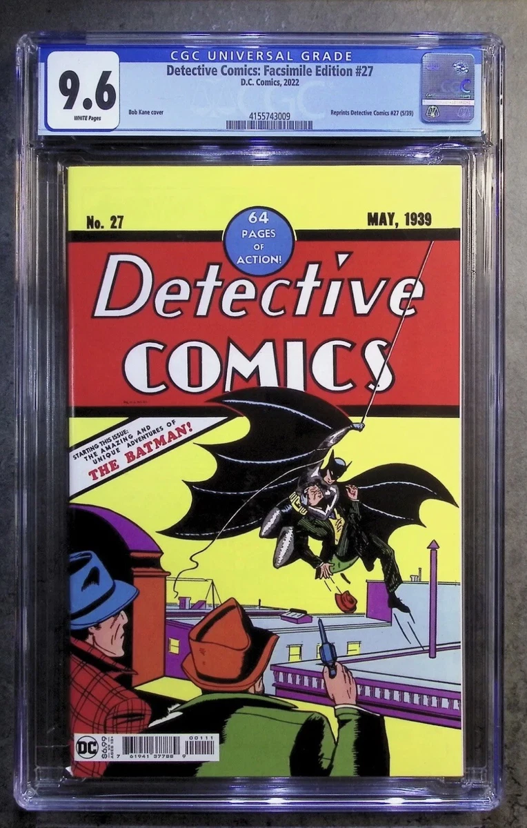 First Batman Comic 1939