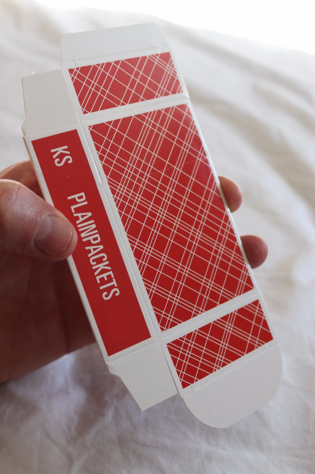 Plain Packets - Two (2) Cigarette packet sleeves/covers; Reusable and ...