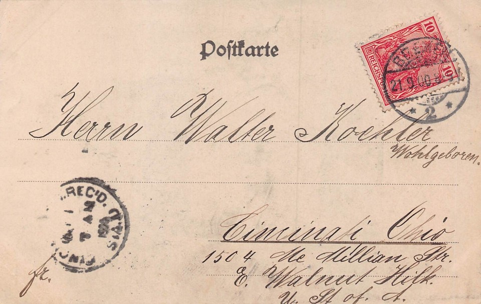 BREMEN GERMANY~DEUTSCHE NATIONALBANK~1900 HERMAN PETERS PHOTO POSTCARD ...
