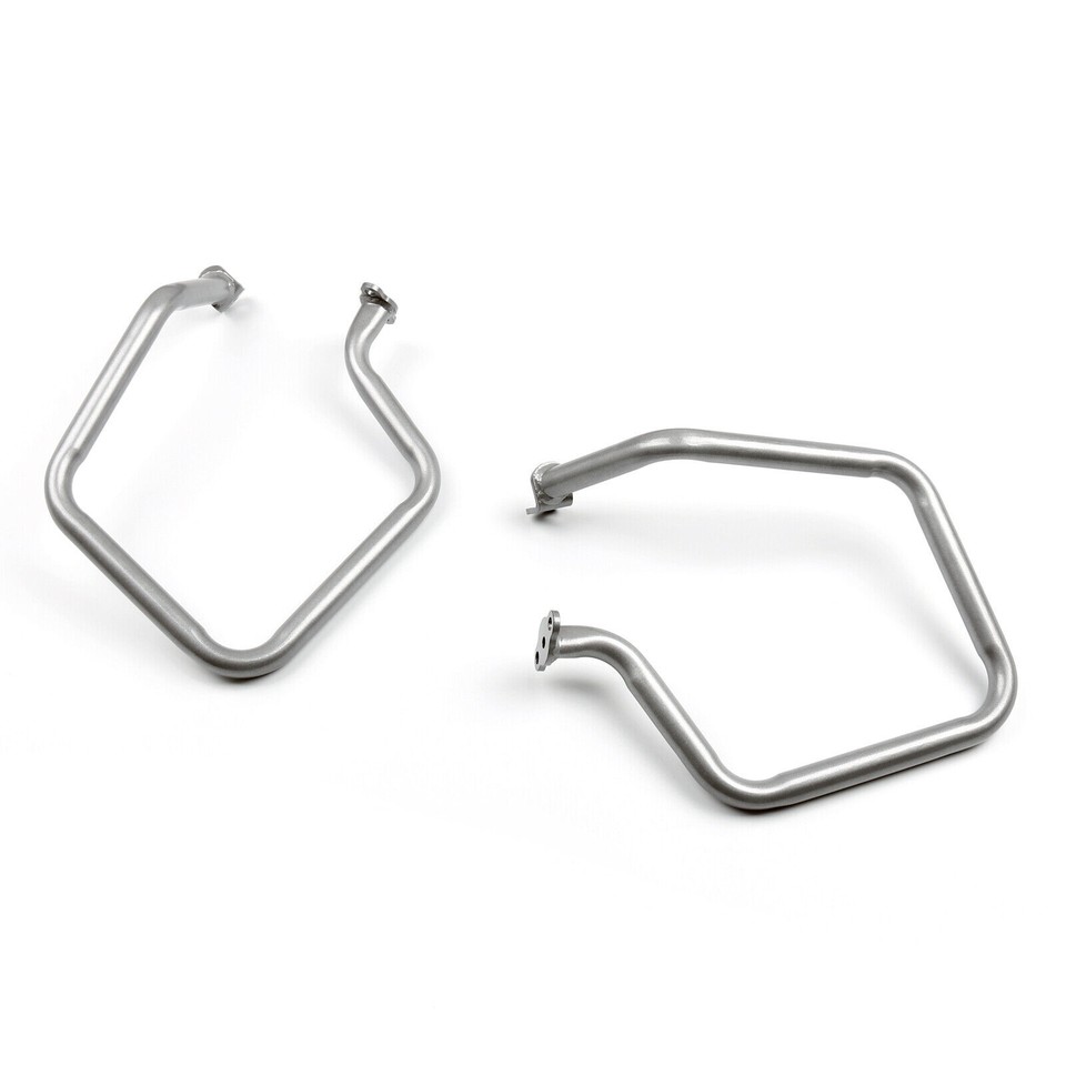 Rear Silver Crash Bars Engine Guard Bumper Protector fit for BMW ...