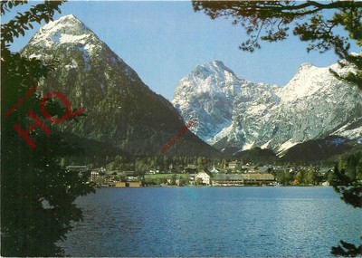 Picture Postcard, Pertisau Am Achensee, Blick Ins Karwendelgeblrge ...