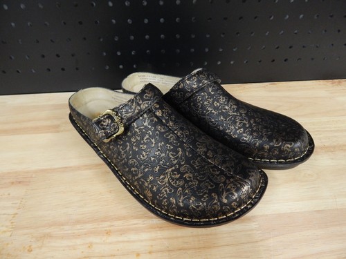 Alegria Leather Adjustble Backstrap Clogs-Myrtle-Boheme-EU 40 (US 9.5 ...