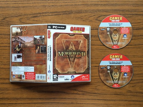 THE ELDER SCROLLS III MORROWIND PC CD-ROM Windows 11 - FR Très bon état ...